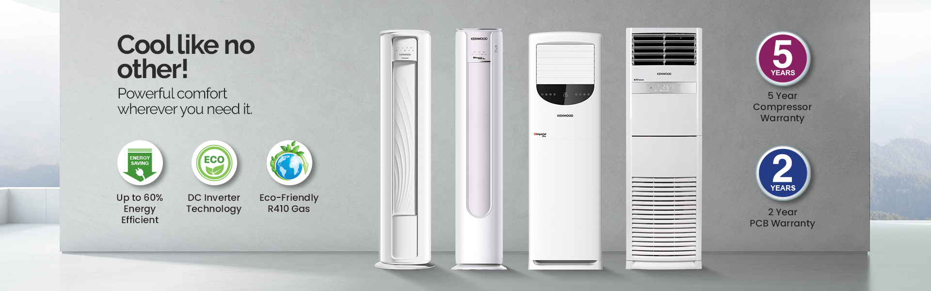 Floor Standing Non Inverter – KENWOOD